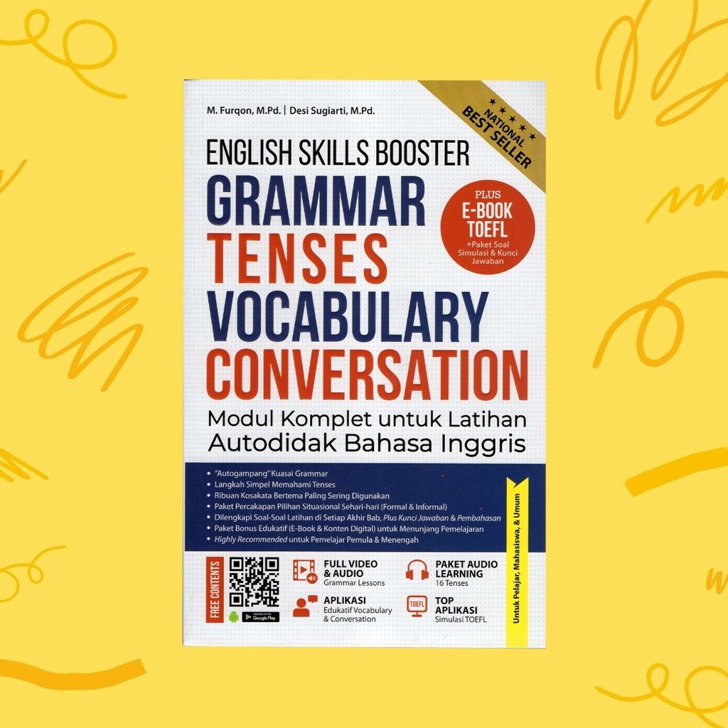 Jual BUKU ENGLISH SKILLS BOOSTER: GRAMMAR, TENSES, VOCABULARY (READY ...