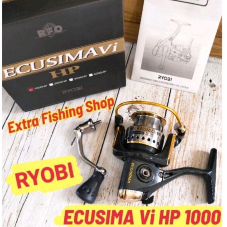 Jual RYOBI ECUSIMA Vi 1000 3000 4000HP POWER HANDLE Reel Spinning ...