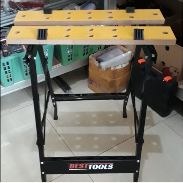 Jual BEST TOOL Workbench Meja Kerja Tukang Kayu Craft Work Bench 100kg ...
