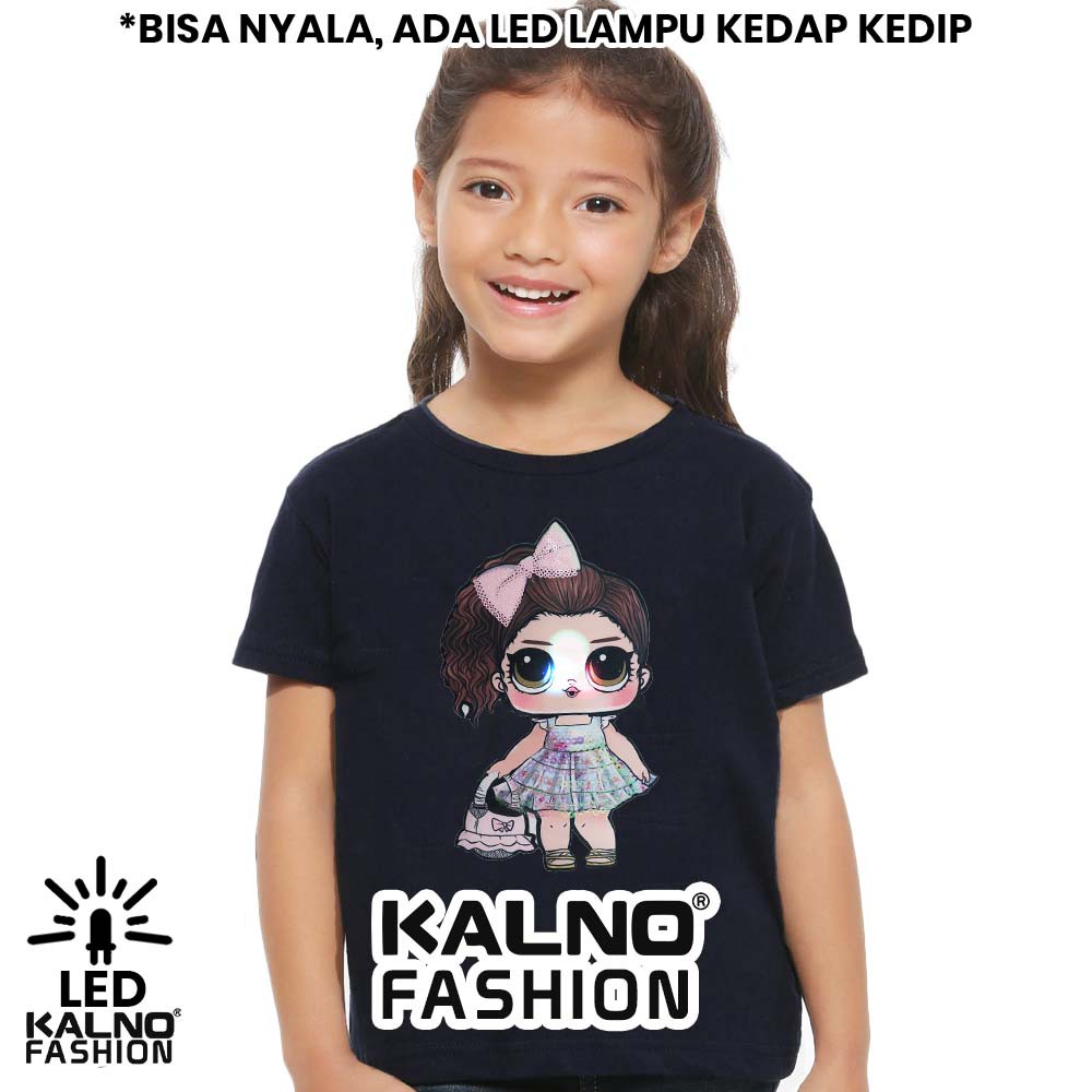 Jual kaos baju anak LOL 1 LED umur 1 - 7 tahun bisa nyala - random ...