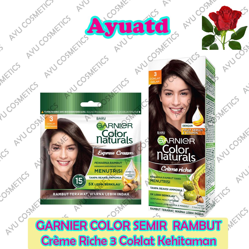 Jual GARNIER Semir rambut / Cat rambut Permanent | Shopee Indonesia