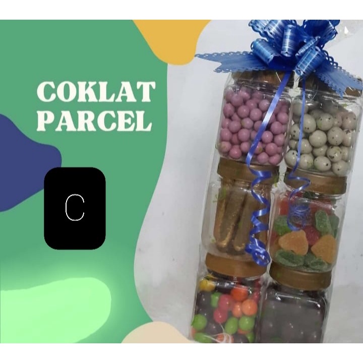 Jual Parcel coklat dan permen isi 6 toples - parcel lebaran - parcel ...