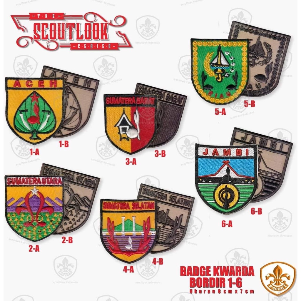 Jual Bscout Scoutlook Badge Bordir 3D Pramuka | Shopee Indonesia