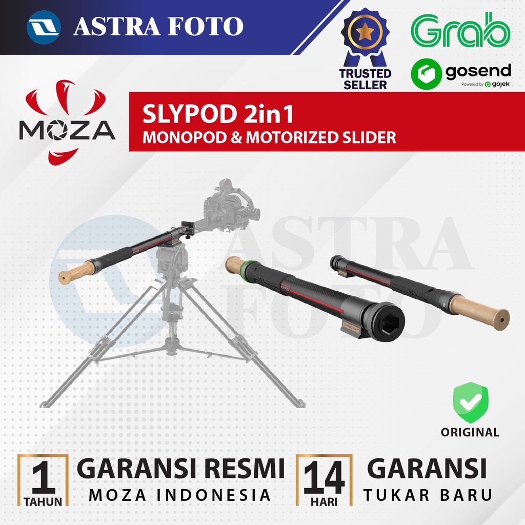 Jual MOZA SLYPOD MONOPOD & MOTORIZED SLIDER | Shopee Indonesia