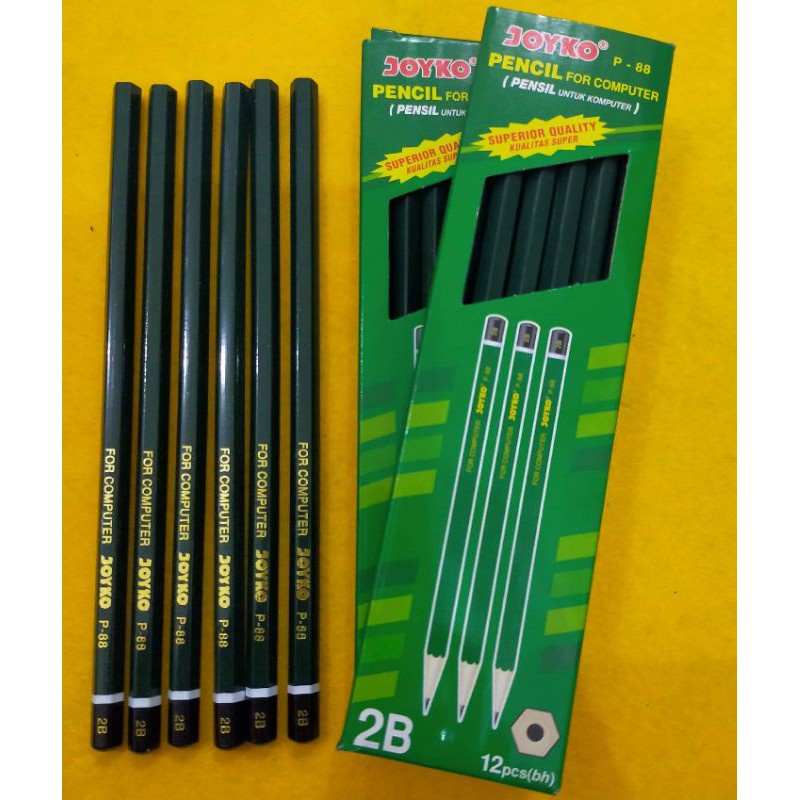 Jual Pensil Joyko 2B isi 12 pcs | Shopee Indonesia