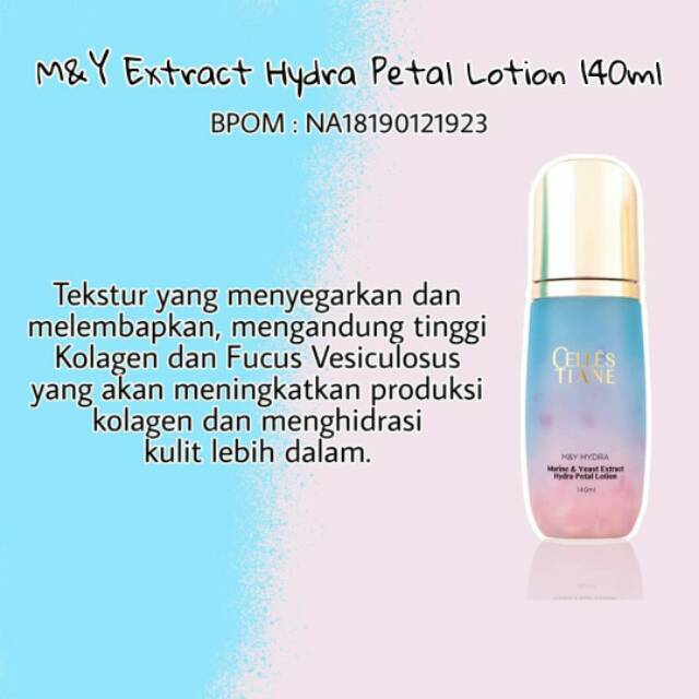 Jual skincare (m&y extract hydra petal lotion 140ml) | Shopee Indonesia