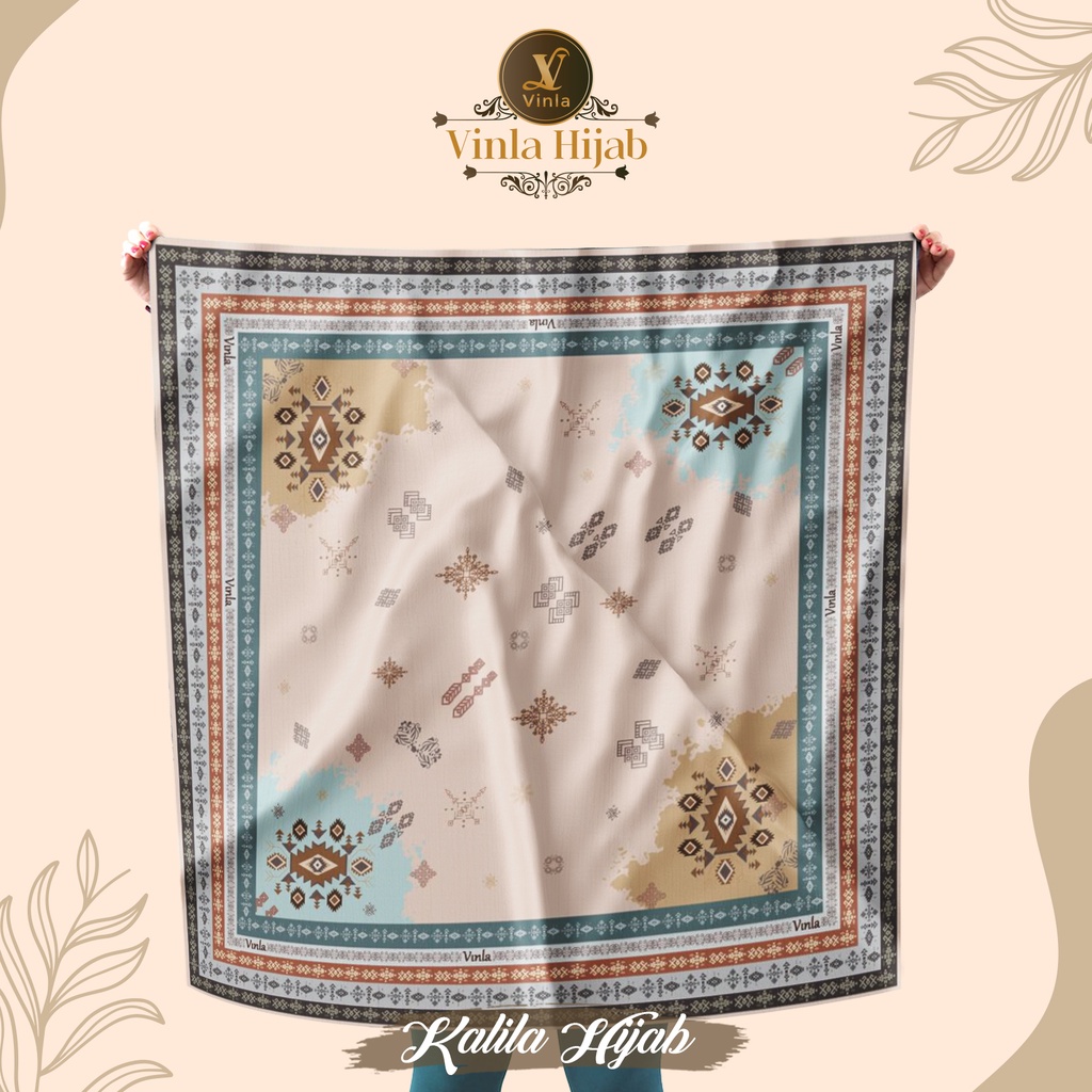 Jual Vinla Hijab - Kalila Hijab - Premium Voal Motif Laser Cutting ...