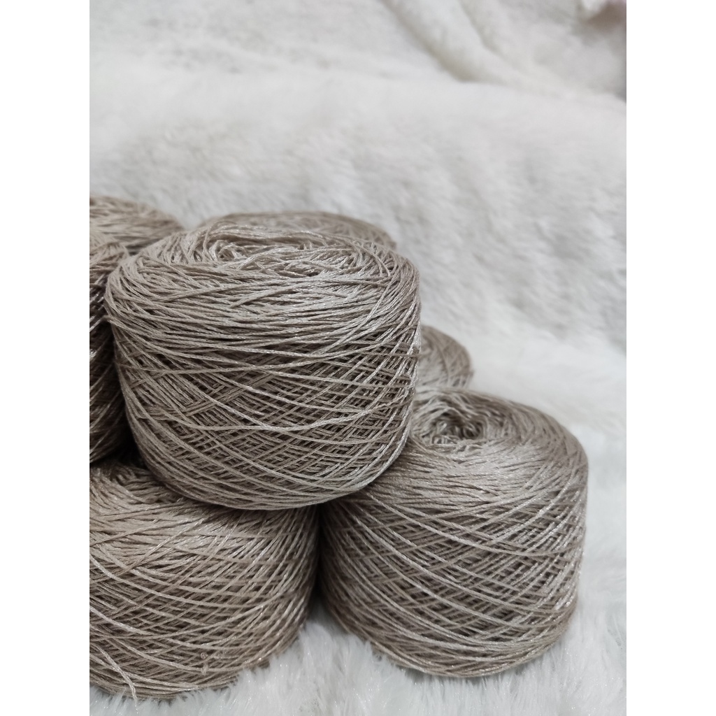 Jual Benang rajut Tali Kur Linen Milo (±100gr) | Shopee Indonesia