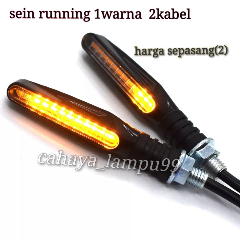 Jual LAMPU LED SEIN RUNNING 1WARNA - LAMPU SEN LED RUNNING UNIVERSAL ...