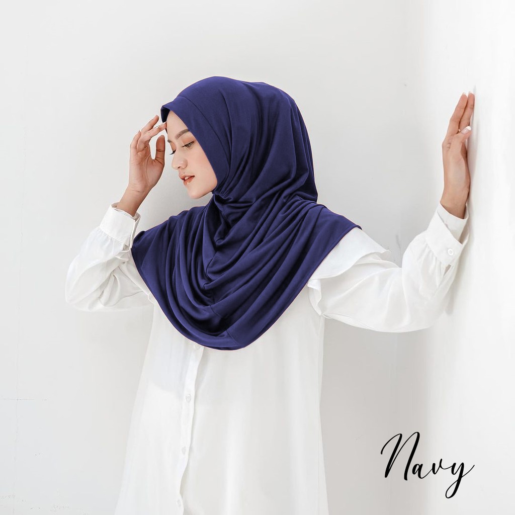 Jual Jilbab Hijab Kerudung Instan Bergo Malay Non Pet Daisy | Shopee Indonesia