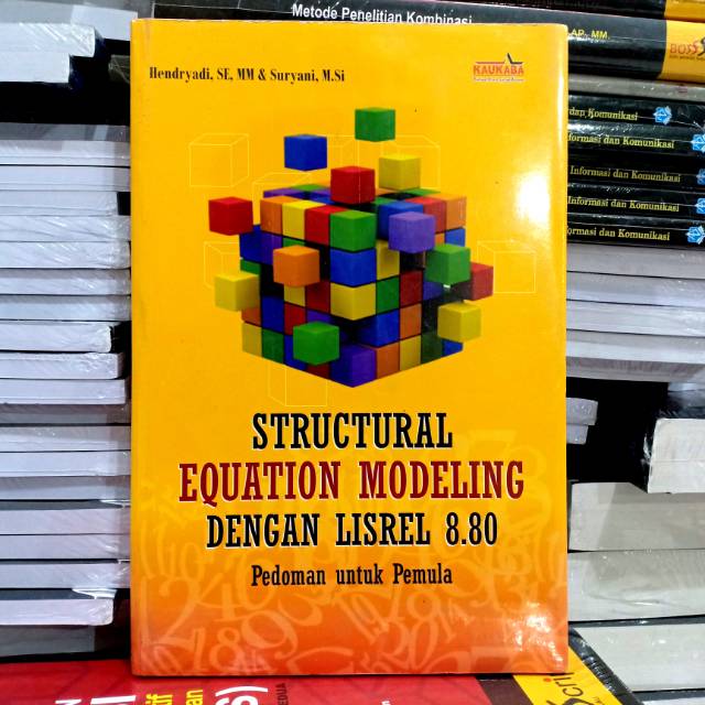 Jual Buku Original Structural Equation Modeling dengan LISREL 8.80 Pedoman untuk Pemula | Shopee ...