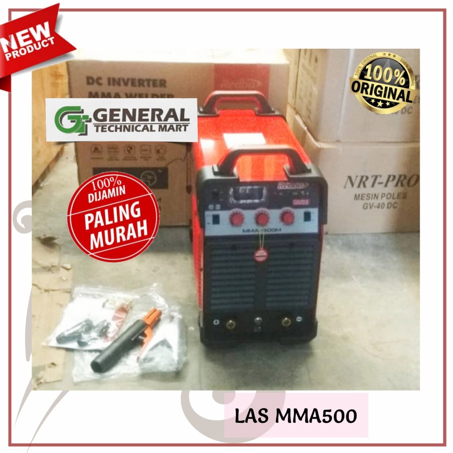 Jual REDBO MMA 500 M MESIN LAS MMA500 INVERTER 3PHASE 380V | Shopee ...