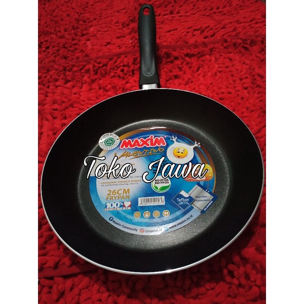 Jual teflon maxim valentino 24 cm teplon anti lengket teflon set wajan ...