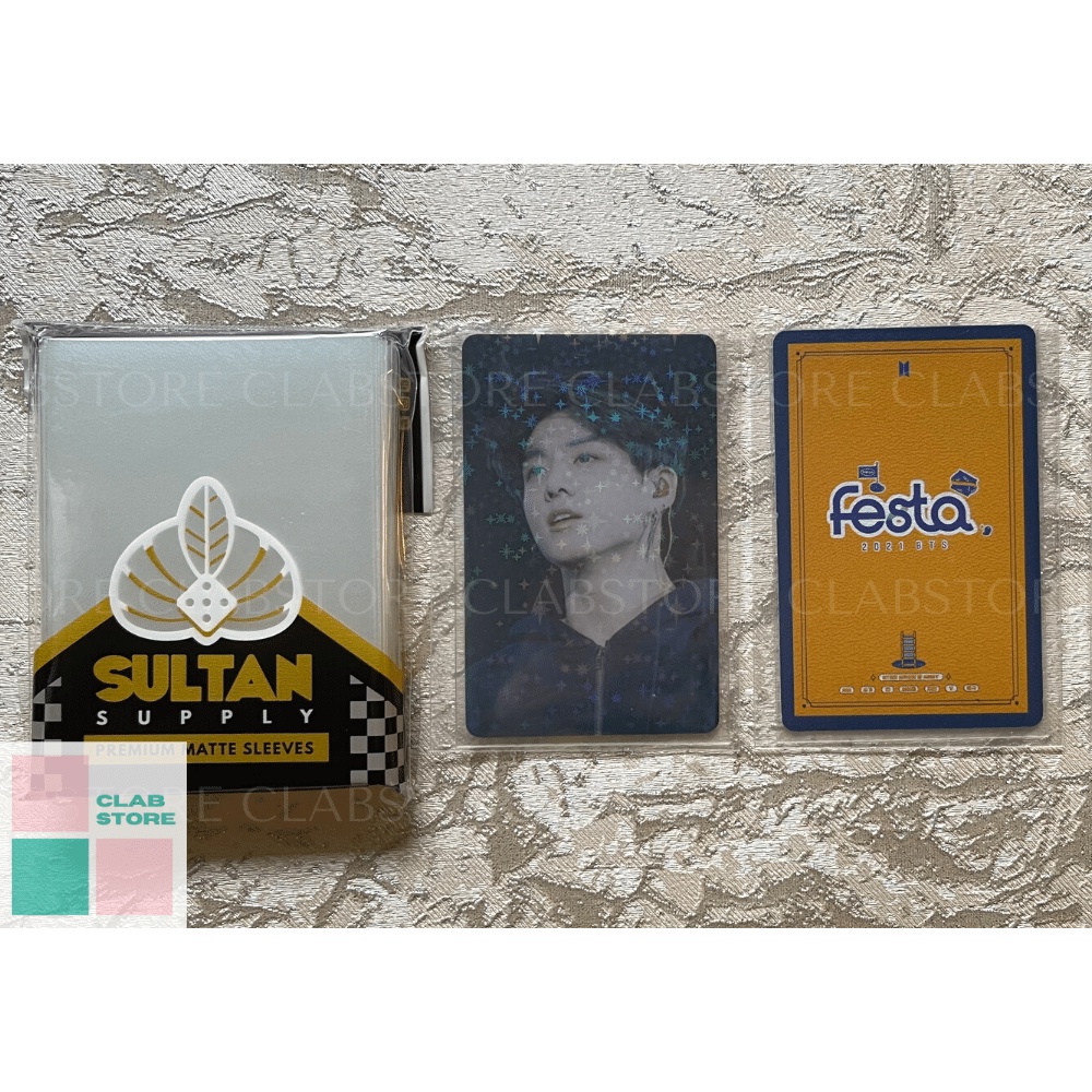 Jual Sultan Djinn Premium Sleeve Matte Clear Kpop Photo Card Pokemon ...