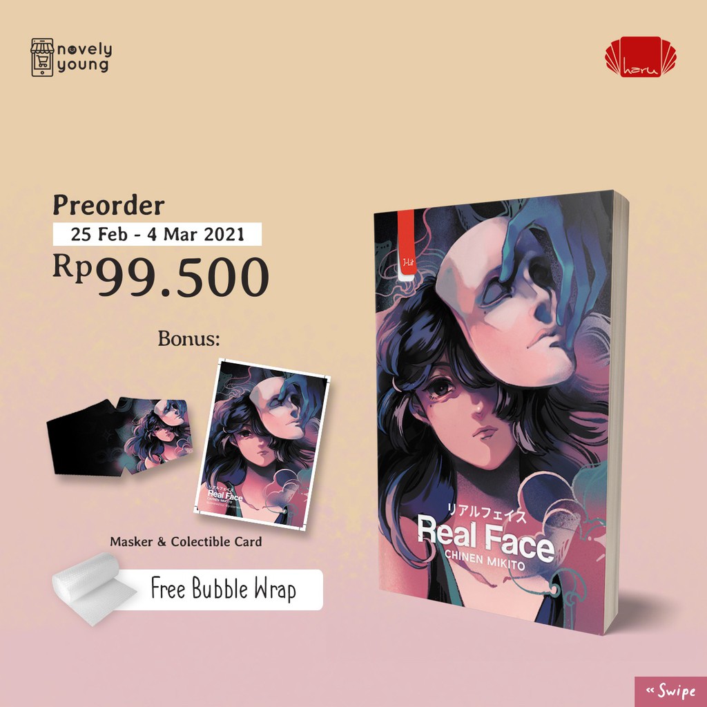 Jual Novel Real Face - Chinen Mikito | Shopee Indonesia