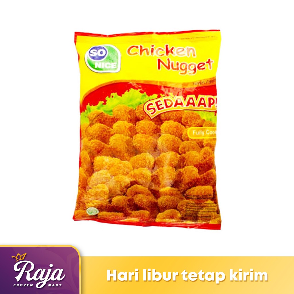 Jual So Nice Sedaaap Nugget 250gr / Nugget / Frozen Food / Kentang ...