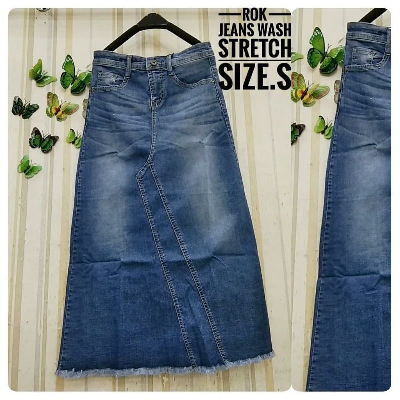 Jual COD // ROK JEANS SPAN // ROK JEANS SCTRET // ROK JEANS TERBARU ...