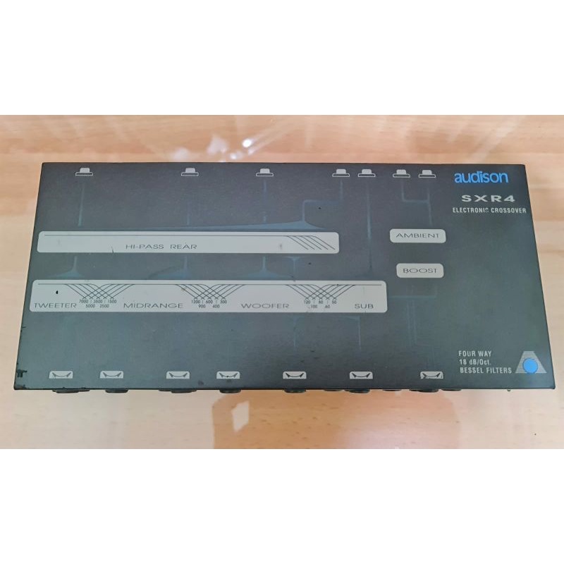 Jual Audison Crossover SXR4 (4 Way Electronic Crossover + 1 Rear ...
