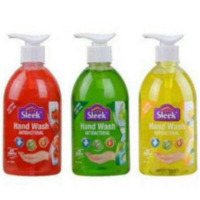 Jual SLEEK Hand Wash Botol Pump 500ml Anti Bakteri | Shopee Indonesia