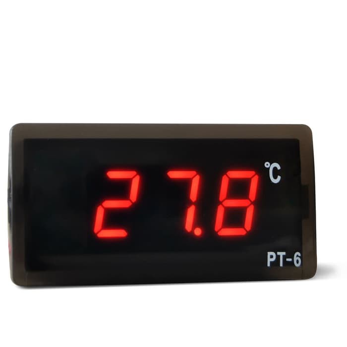 Jual Digital Led Thermometer Panel -40 - 110 Drajat Celcius 12V DC ...