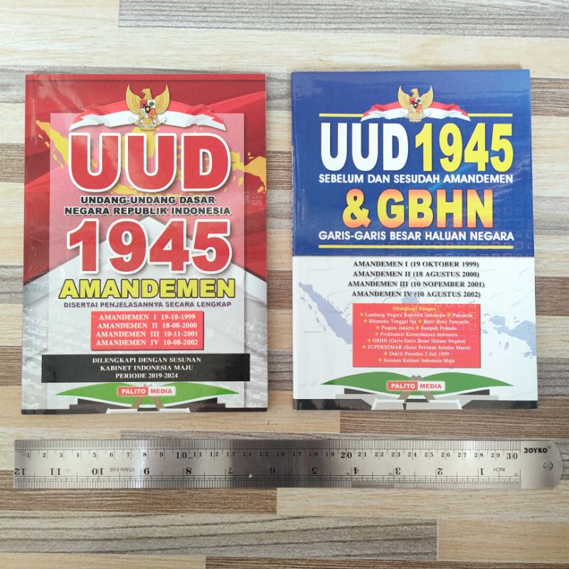 Jual buku UUD 1945 GBHN AMANDEMEN ukuran besar | Shopee Indonesia