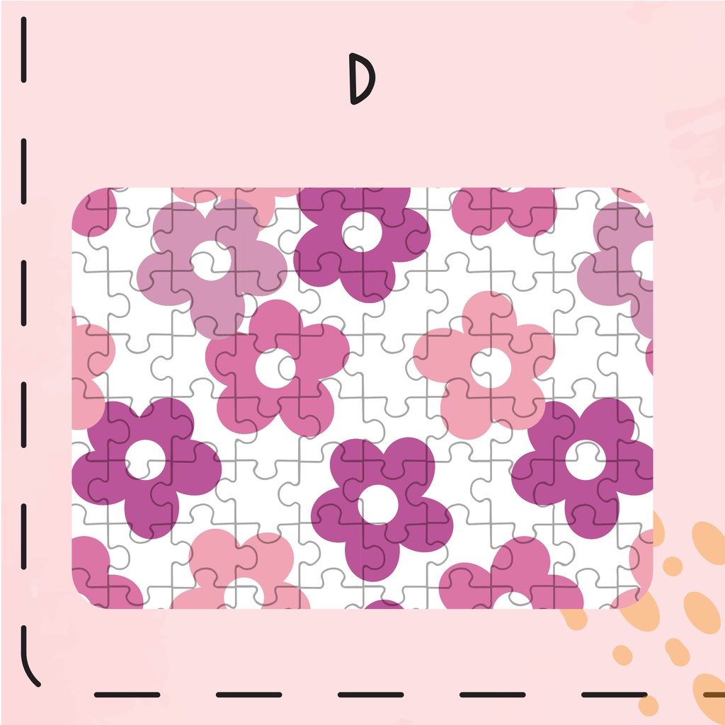 Jual READY STOK Mainan PUZZLE Dekorasi Motif Flower Bunga Cantik ...