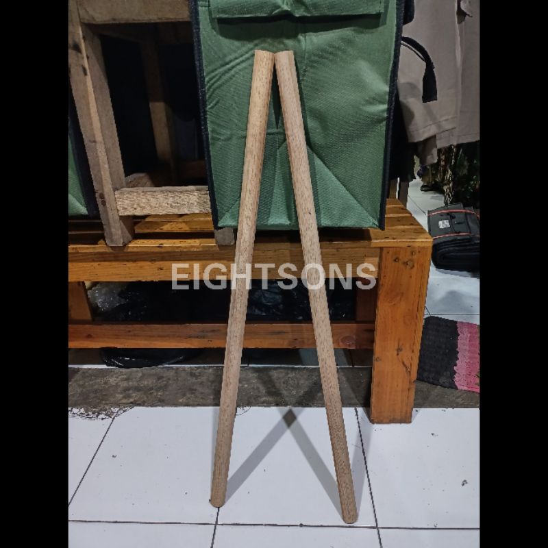 Jual Tongkat Kayu Kokoh Multifungsi Penyangga Kayu Tas Pos Obrok Motor ...