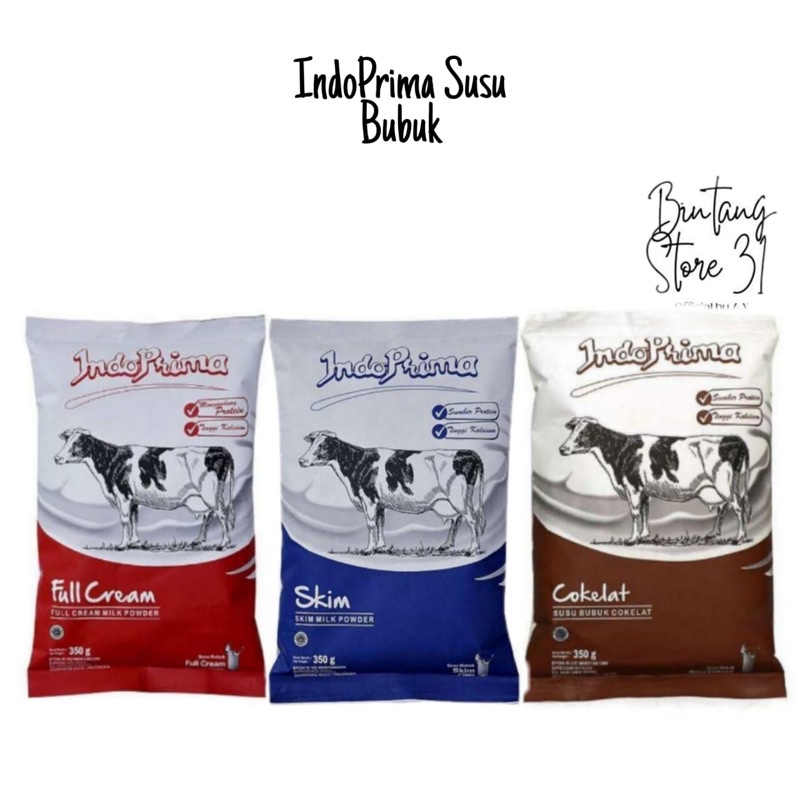Jual INDO PRIMA SUSU BUBUK 350GR | Shopee Indonesia