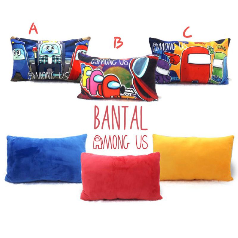 Jual Bantal Besar Among Us Ukuran 42 × 58 cm | Shopee Indonesia