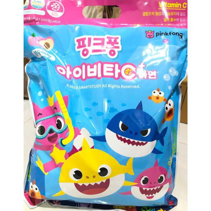 Jual Pinkfong Vitamin C Multivitamin Candy Permen Made in korea Baby ...