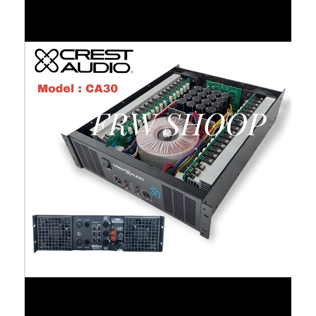 Jual POWER AMPLIFIER SUBWOOFER CREST AUDIO CA 30 / CA30 | Shopee Indonesia