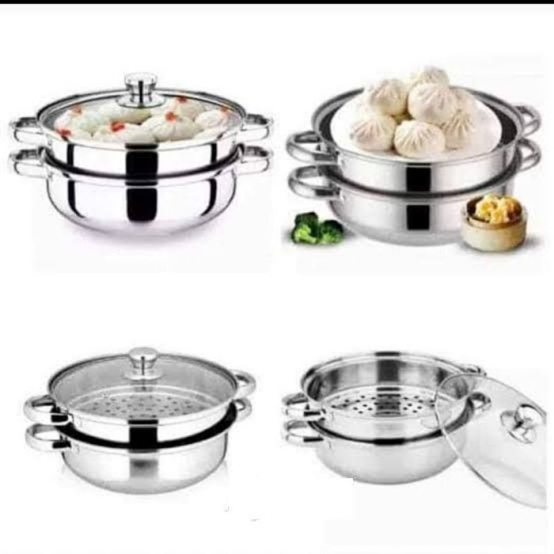 Jual Panci Kukus 2 Susun/ Panci Siomay/ Panci Dimsum/ Dandang Kecil ...