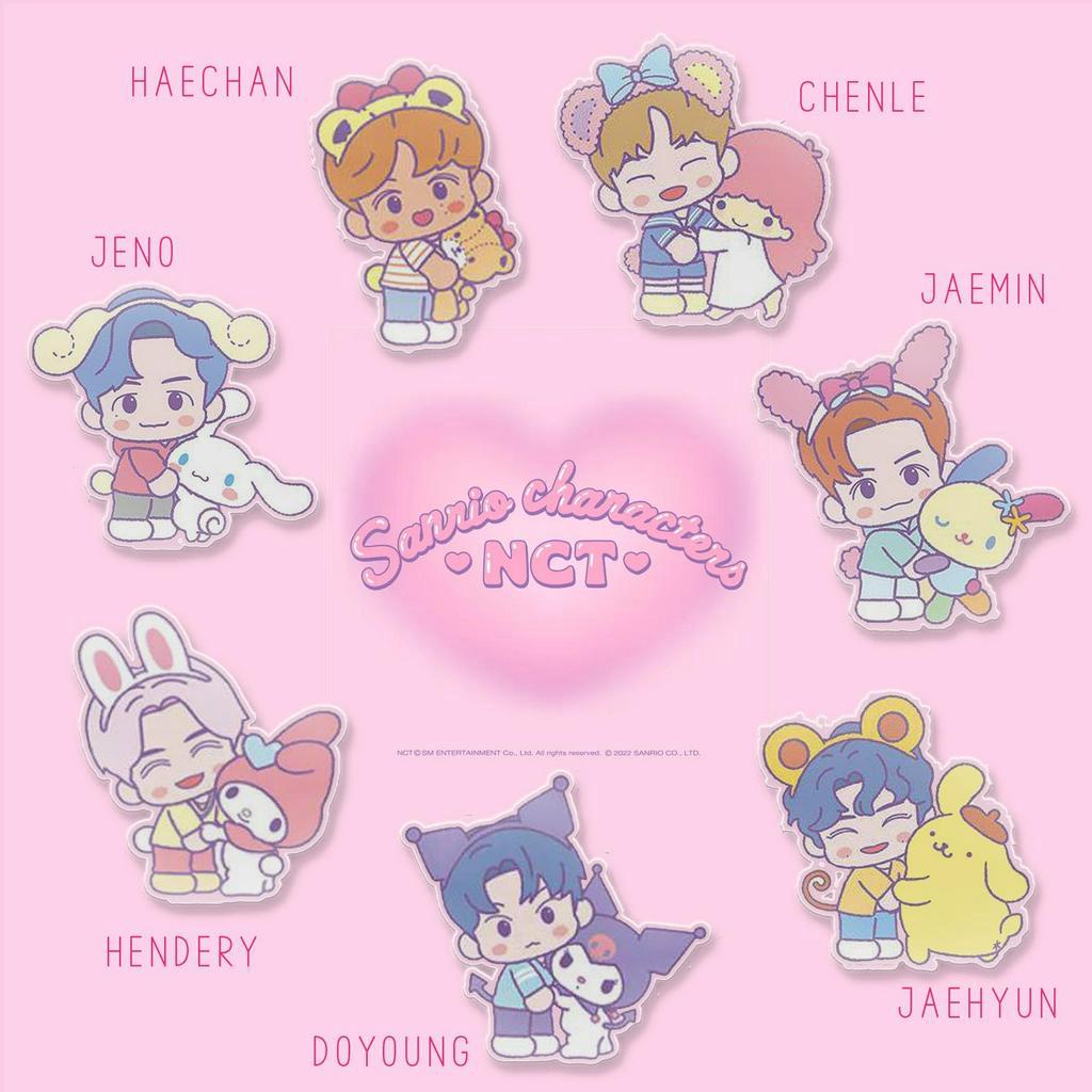 Jual [STANDEE] Sanrio character NCT action figure murah akrilik chenle ...