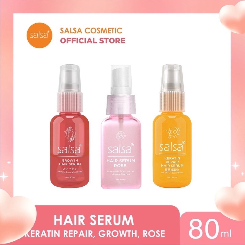 Jual Salsa Hair Serum Rose Spray 80 ml || Salsa hair serum || salsa ...