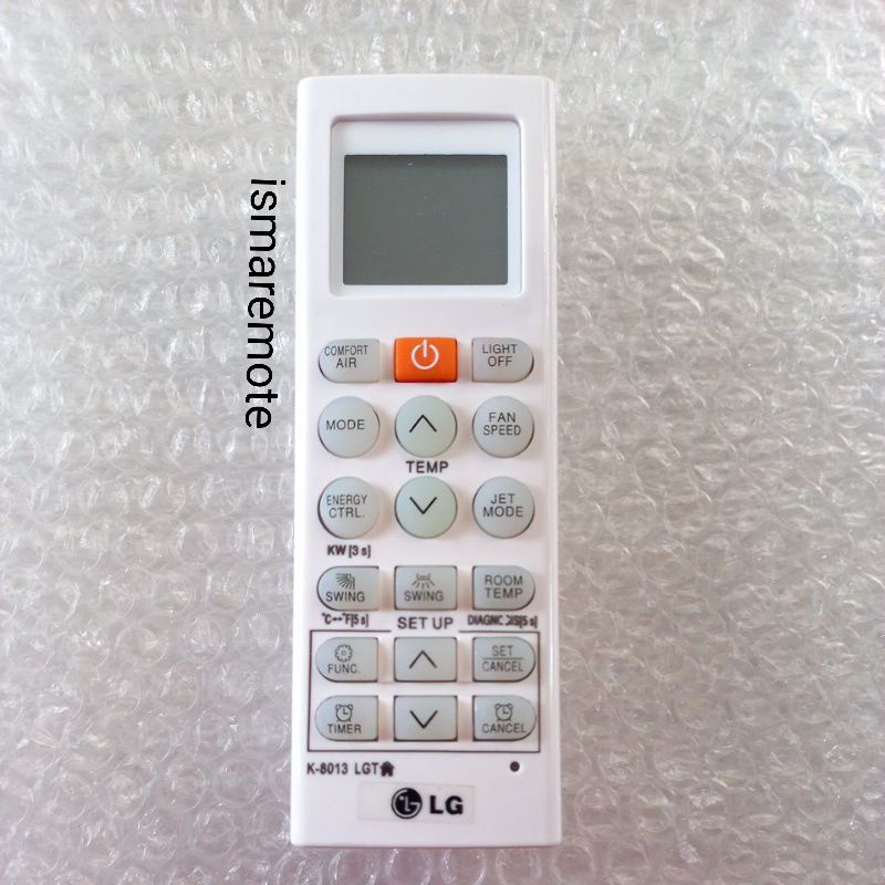 Jual REMOT REMOTE AC LG Dual Inverter AKB75075801 original pabrik ...
