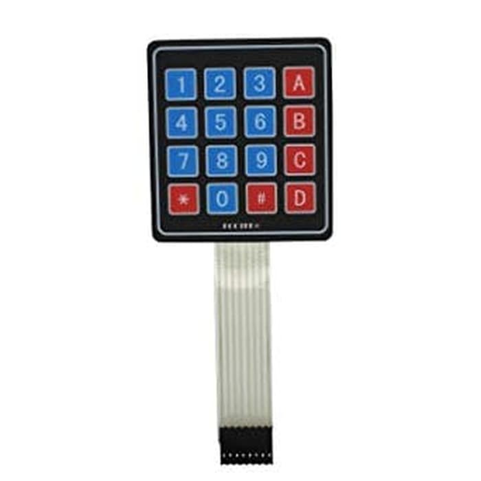 Jual 4x4 Matrix Membrane Keypad For Arduino Shopee Indonesia