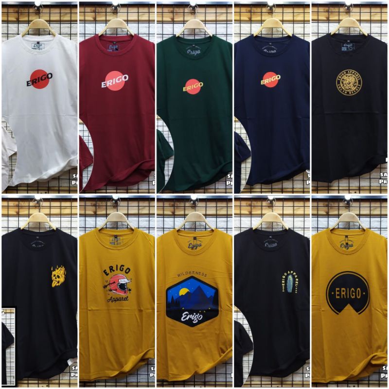 Jual erigo store / erigo official shop / kaos erigo pria original 100% ...