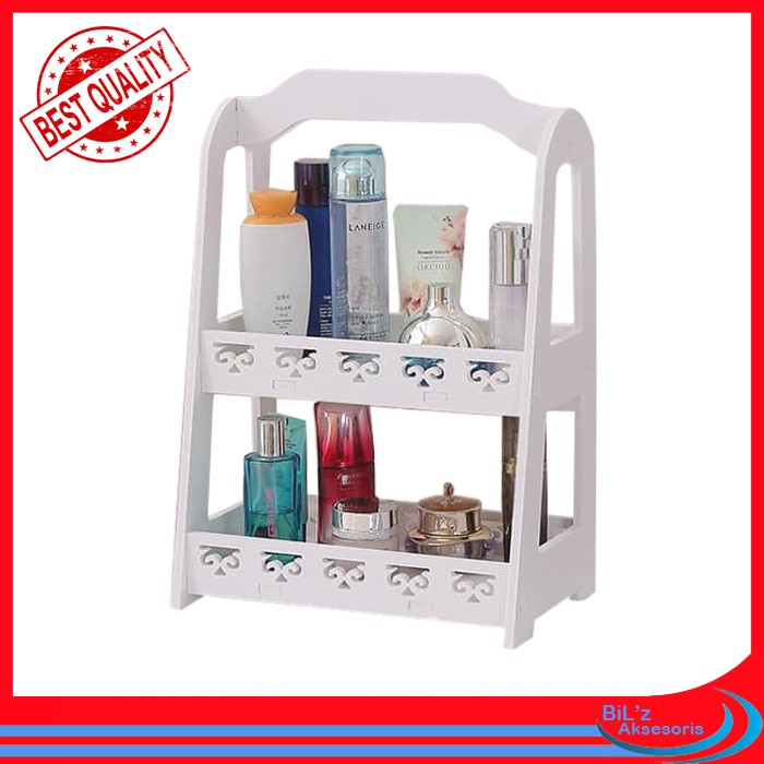Jual KK73 Rak Kosmetik Vintage Makeup Dekorasi Rak Serbaguna Rak Make ...