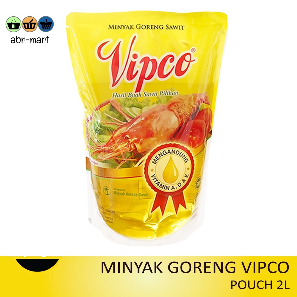 Jual VIPCO MINYAK GORENG KEMASAN 2 LITER | Shopee Indonesia