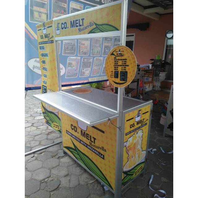 Jual Booth lipat Gerobak pintu dan meja display | Shopee Indonesia