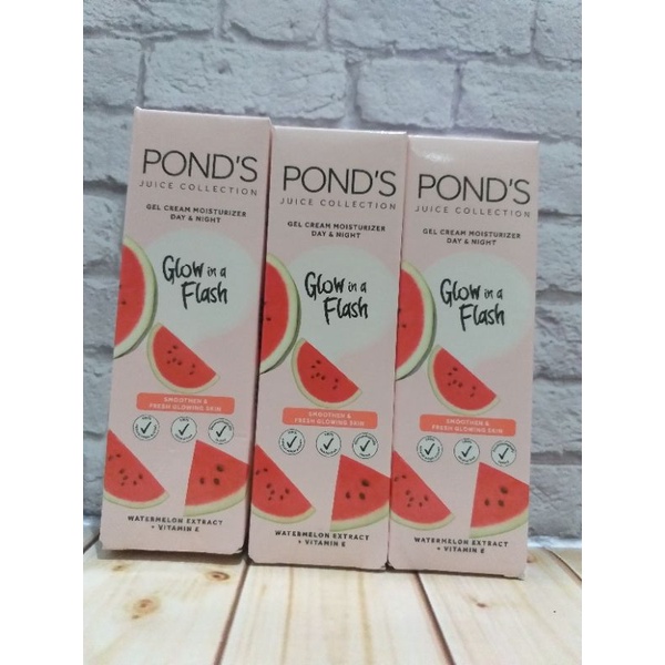 Jual PONDS JUICE COLLECTION MOISTURIZER WATERMELON 20G | Shopee Indonesia