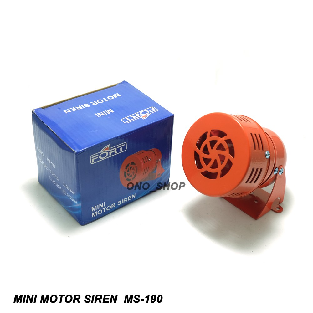 Jual Mini Sirine MS-190 ( DC 12 Volt ) | Shopee Indonesia