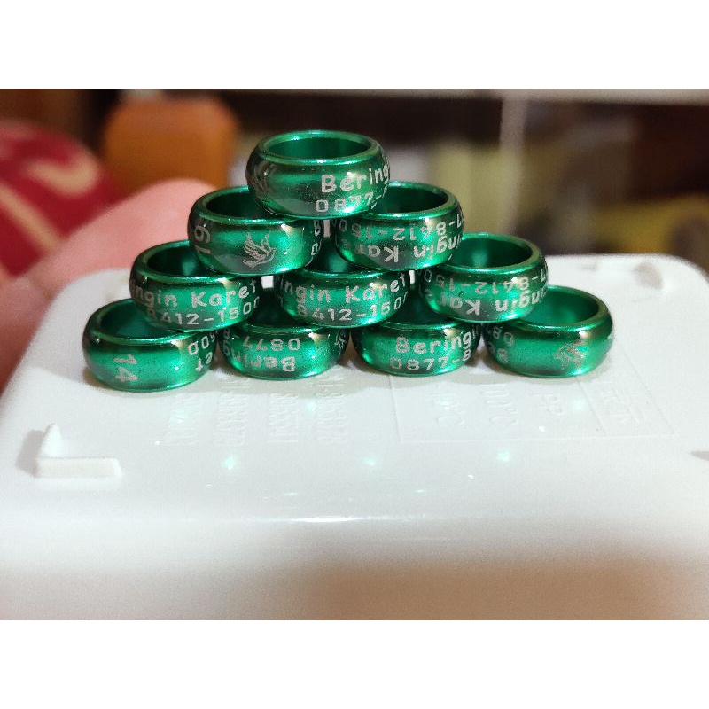 Jual RING MERPATI DEWASA DIAMETER 9/9.8/10 mm NTUK KAKI MERPATI ...