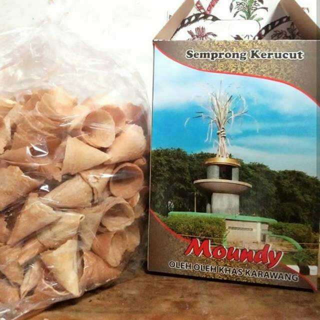 Jual Semprong Moundy semprong kerucut Khas Karawang kemasan kecil ...