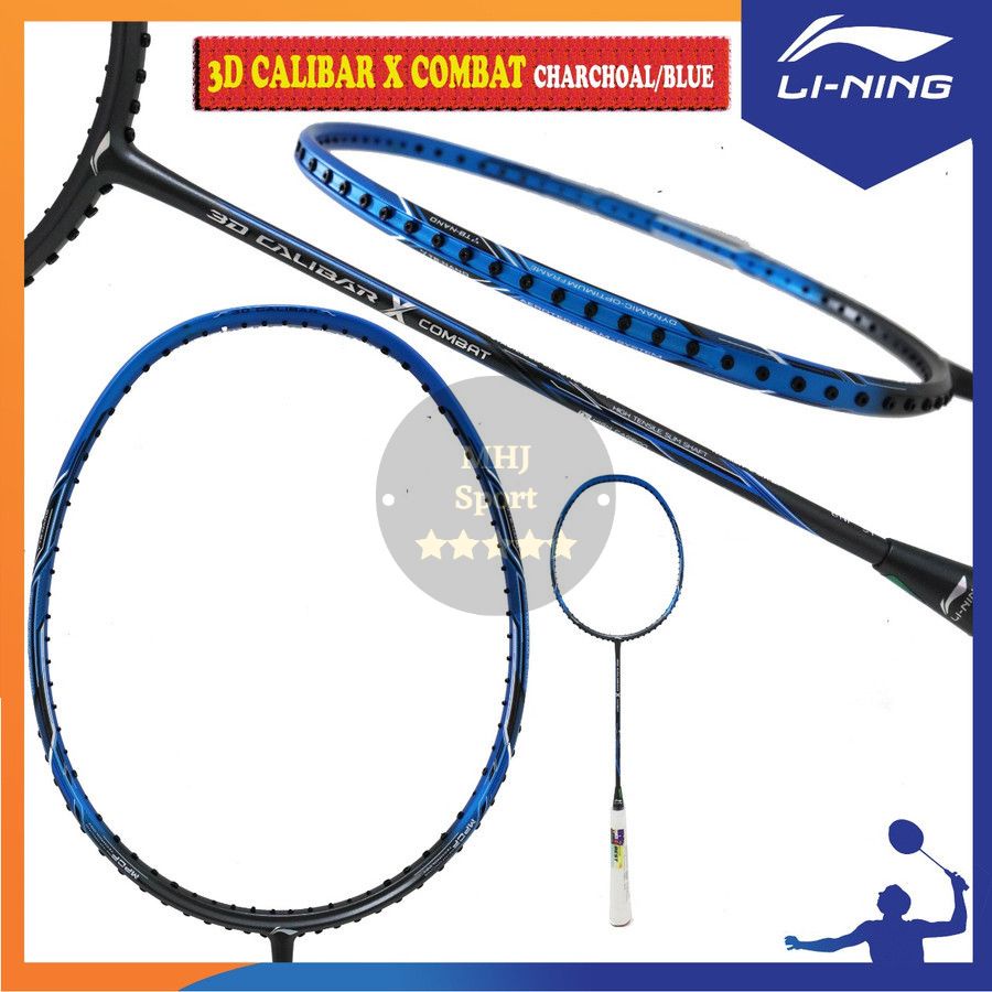 Jual RAKET BADMINTON LINING 3D CALIBAR X COMBAT RACKET ORIGINAL 100% ...