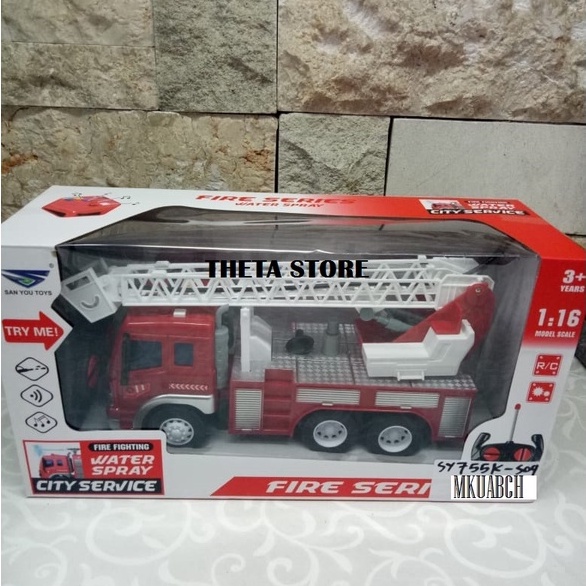 Jual MAINAN MOBIL REMOTE KONTROL MAINAN TRUCK DAMKAR RC MAINAN MOBIL ...