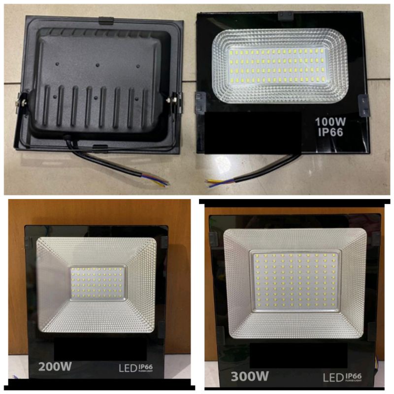 Jual Lampu jalan sorot led sorot tembak led outdoor 50w 100w 200w 300w 400w 500w 50 100 200 300 ...