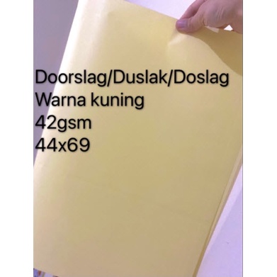 Jual Kertas Doorslag warna - dorslag doslag duslak Litho wrapping paper ...