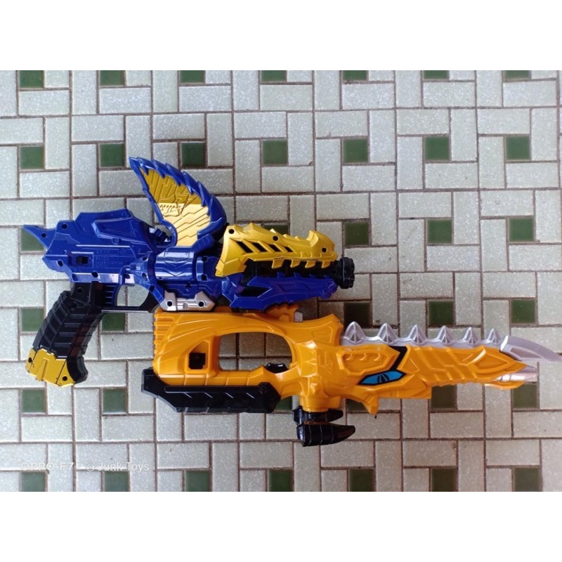 Jual Dx Power Rangers Dino Fury Kishiryu Ryusoul Ryusoulger Gold Weapon ...
