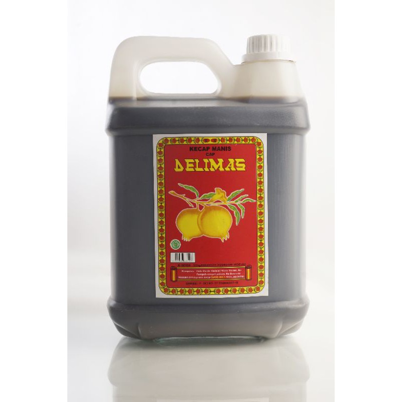 Jual Kecap Manis cap Delimas jerigen 5.8 kg Djoe Hoa | Shopee Indonesia